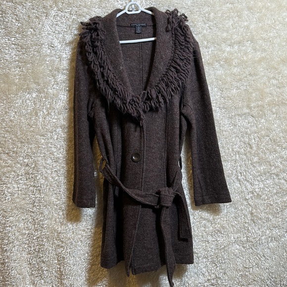 elena solano | Jackets & Coats | Elena Solano Vinrage 0 Pure Wool Coat ...